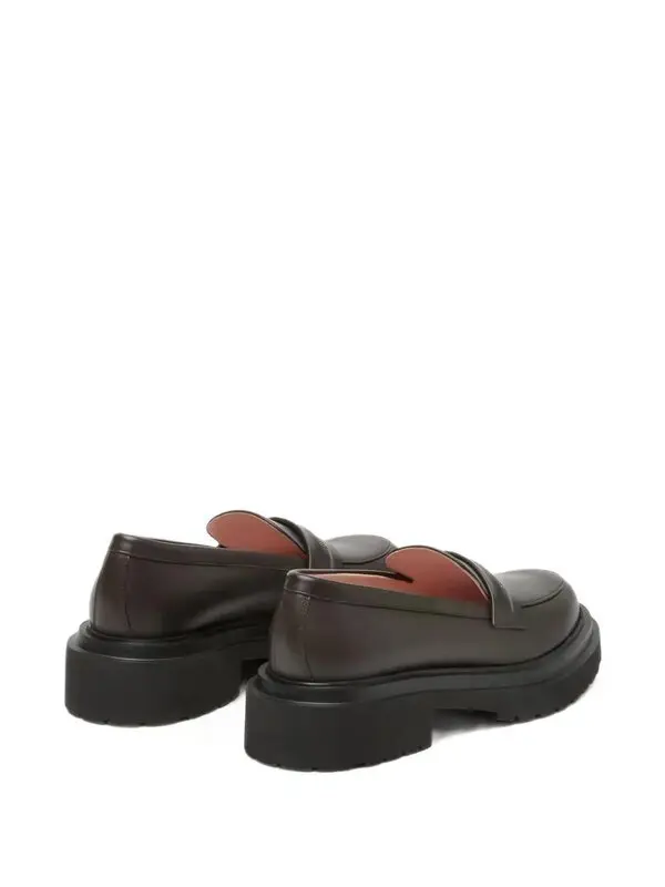 Fabiana Filippi Monili-chain Lug-sole Loafers
