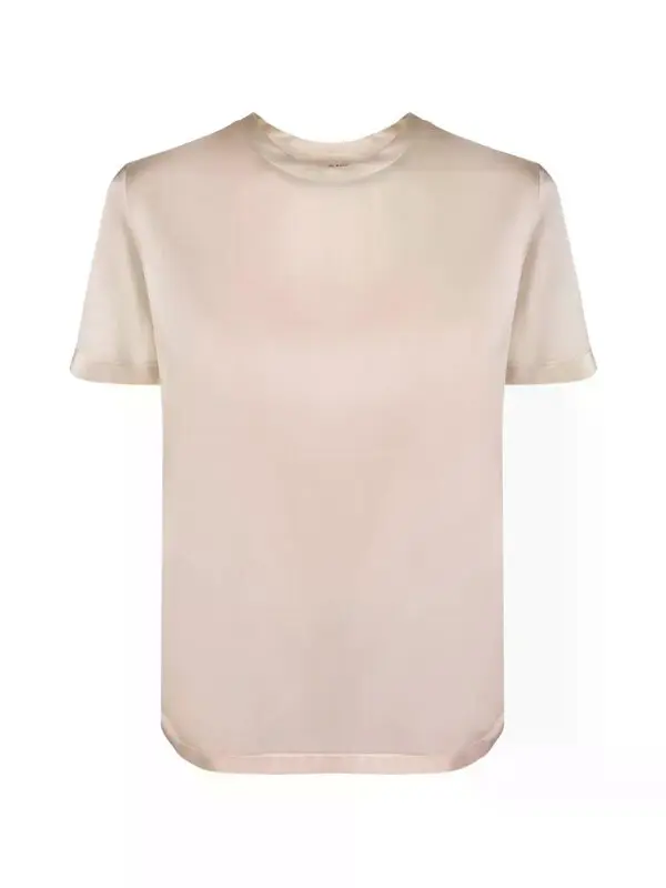 BLANCA VITA Satin-finish T-shirt