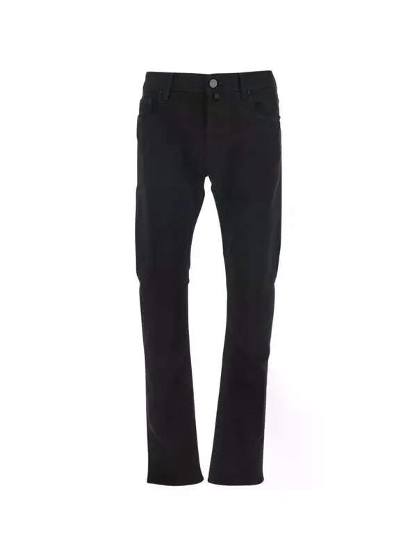 JACOB COHЁN Bard Logo-patch Slim-cut Jeans