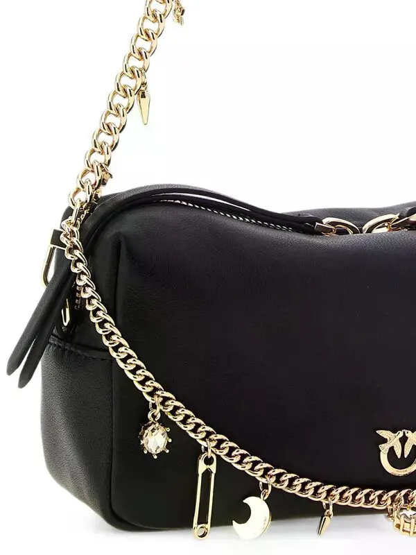 Pinko Love Birds Charm-detail Shoulder Bag