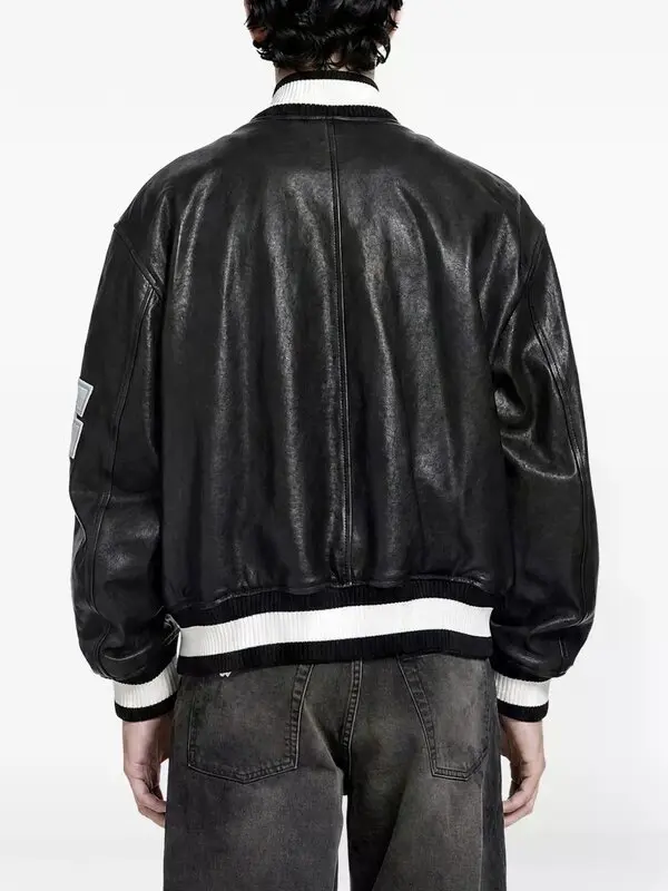 Off-White Patch-detail Varsity Jacket