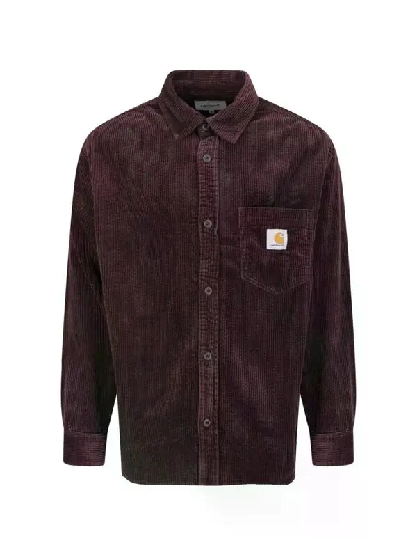 Carhartt Work In Progress Loyde Corduroy Shirt - Brown