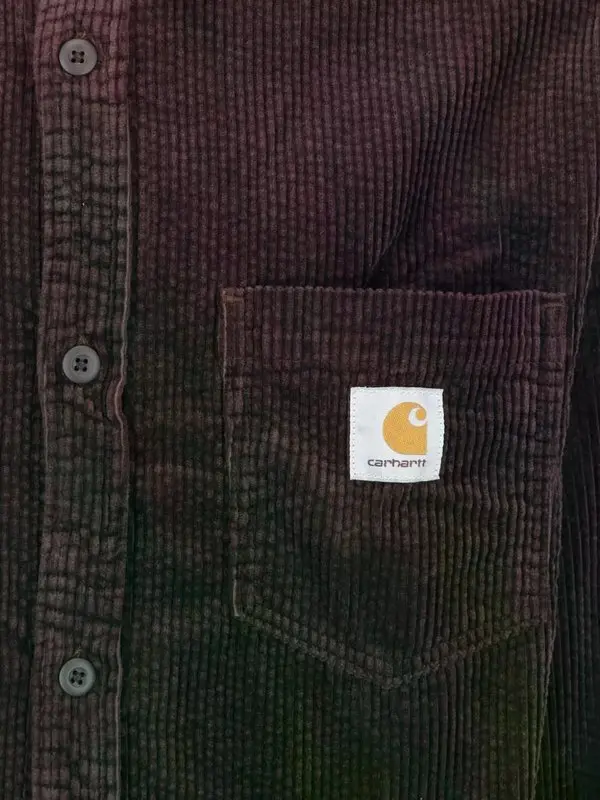 Carhartt Work In Progress Loyde Corduroy Shirt - Brown