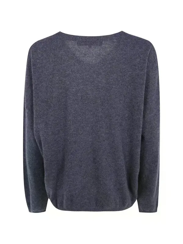 ABSOLUT CASHMERE Alicia V-neck Cashmere Sweater - Grey