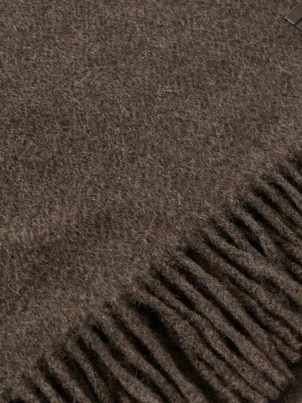 Zegna Oasi Fringed Cashmere Scarf