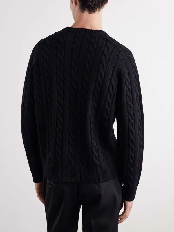 TOTEME Cable-knit Wool Sweater