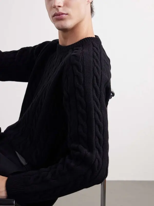 TOTEME Cable-knit Wool Sweater