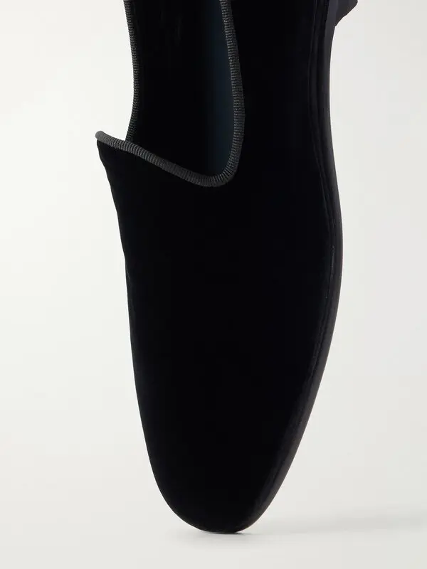 Rubinacci Velvet Loafers