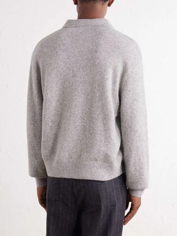 Officine Générale Mark Wool And Cashmere-blend Sweater