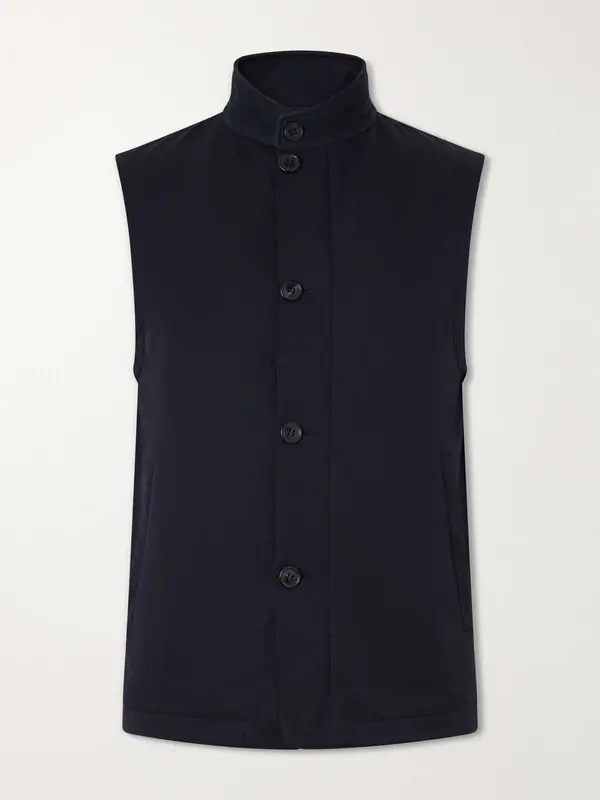 Zegna Twill Padded Vest