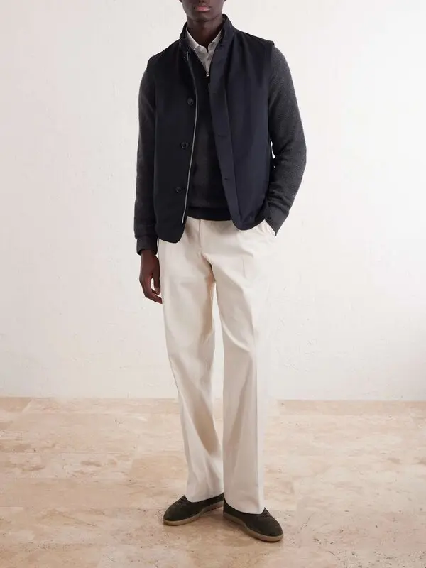 Zegna Twill Padded Vest