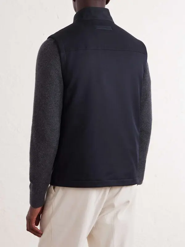 Zegna Twill Padded Vest