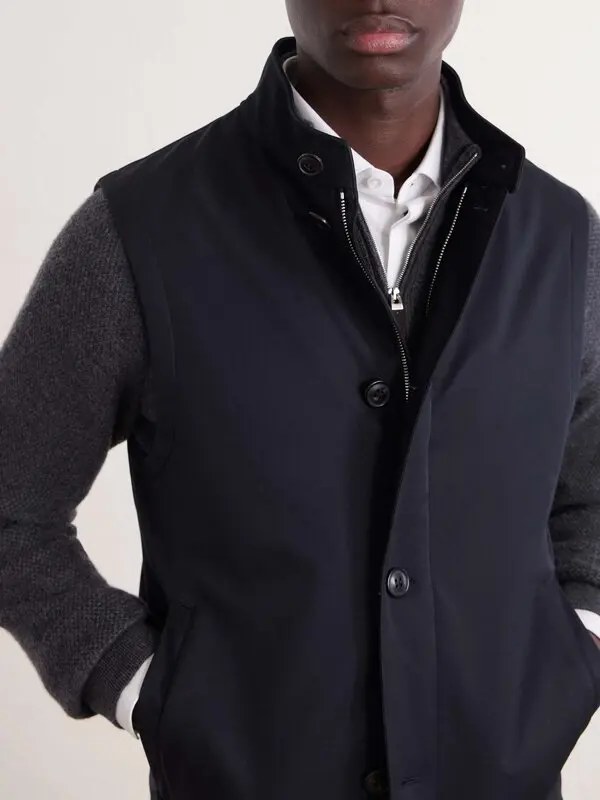 Zegna Twill Padded Vest