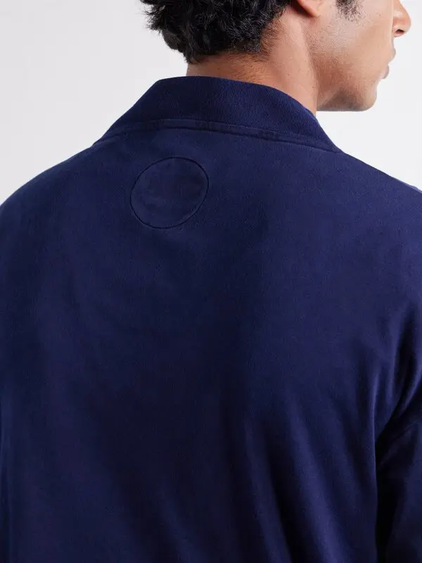Blue Blue Japan Cotton-jersey Cardigan