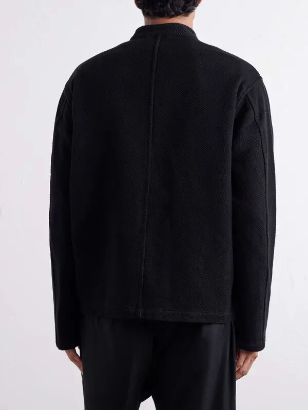 Blue Blue Japan Mandarin-collar Cotton-sashiko Jacket