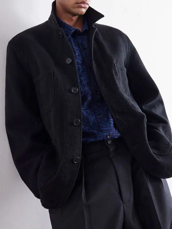 Blue Blue Japan Coverall Cotton-sashiko Jacket