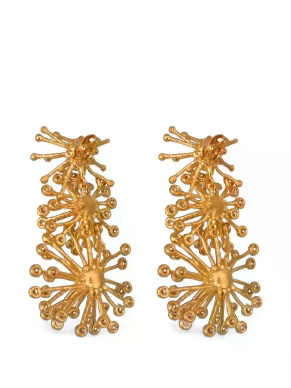 Joanna Laura Constantine Pollen Stone-embellished Dangling Earrings