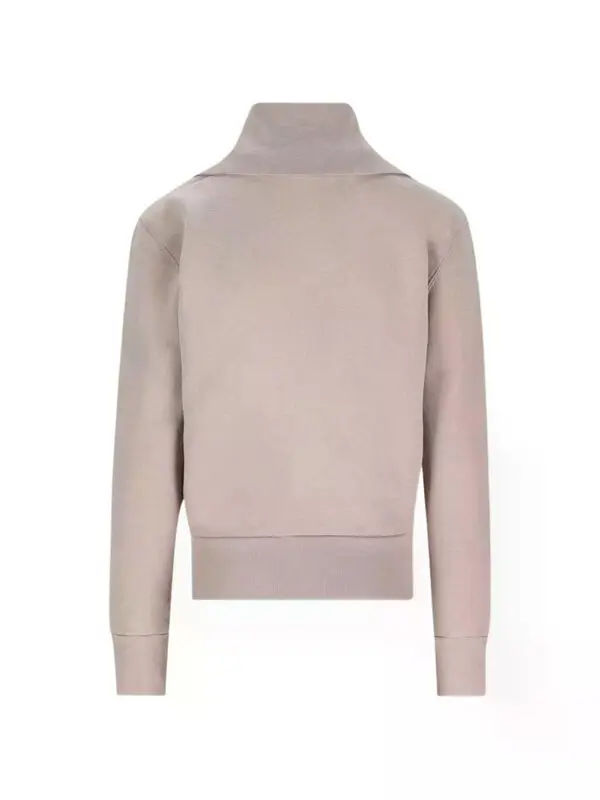 Balenciaga Logo-print Zip-up Sweatshirt
