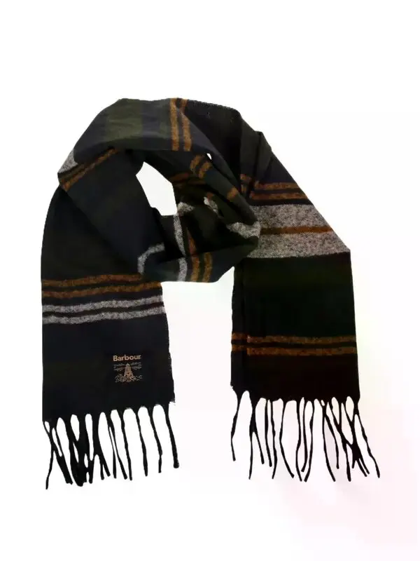 Barbour Alston Fringed Scarf