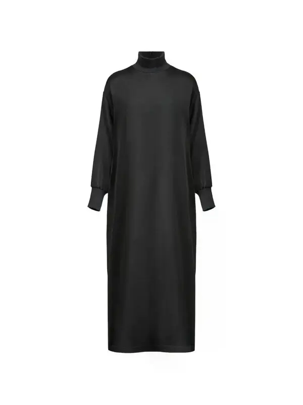 Fabiana Filippi High-neck Long-sleeve Midi Dress