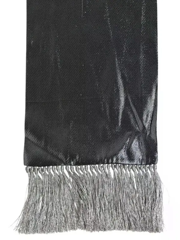 Dolce & Gabbana Metallic Fringed Scarf