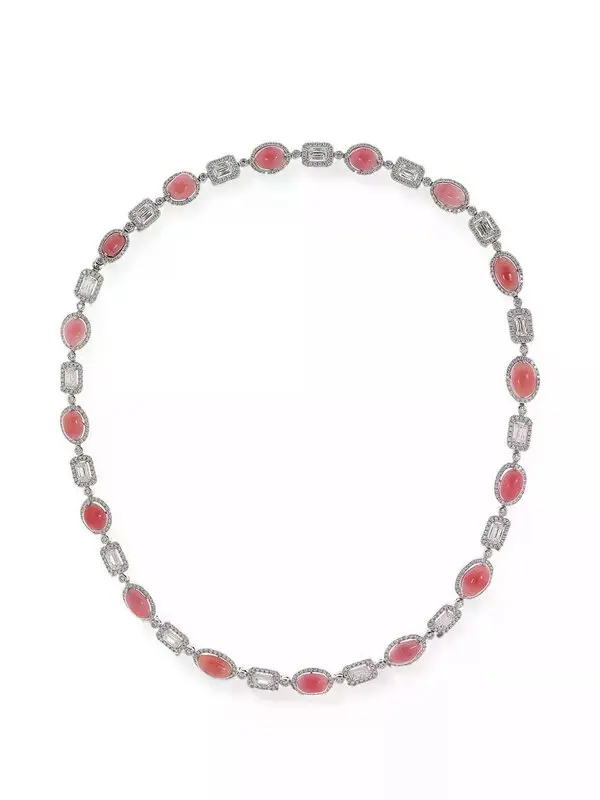 SABOO FINE JEWELS Conch-pearl And Diamond Necklace