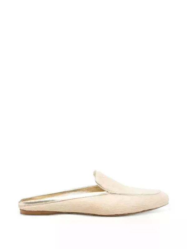 FORTE_FORTE Pony-hair Loafers - Neutrals