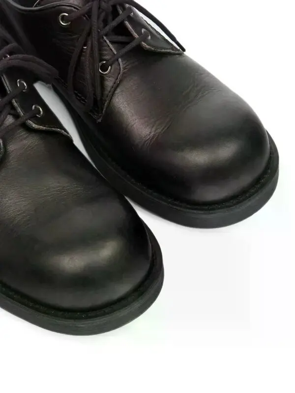 MAISON MARGIELA Leather Biker Lace-up Shoes