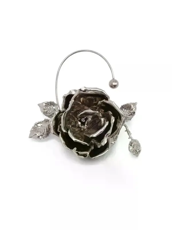 Magda Butrym Rose-detail Ear Cuff Earrings