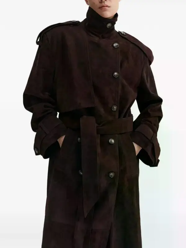Almada Label Sienna Double-breasted Trench Coat