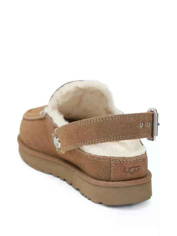 UGG Buckle-fastening Shearling-lined Sandals