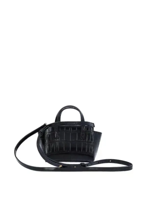HIDESINS Xs Flap Crocodille-effect Leather Tote Bag