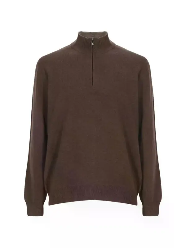 DELLA CIANA Half-zip Knitted Sweater