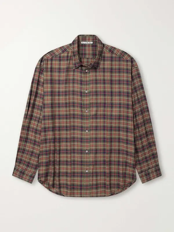 Acne Studios Checked Flannel Shirt