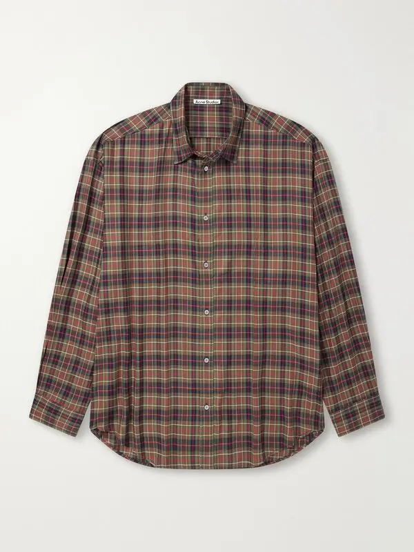 Acne Studios Checked Flannel Shirt