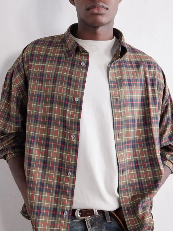 Acne Studios Checked Flannel Shirt