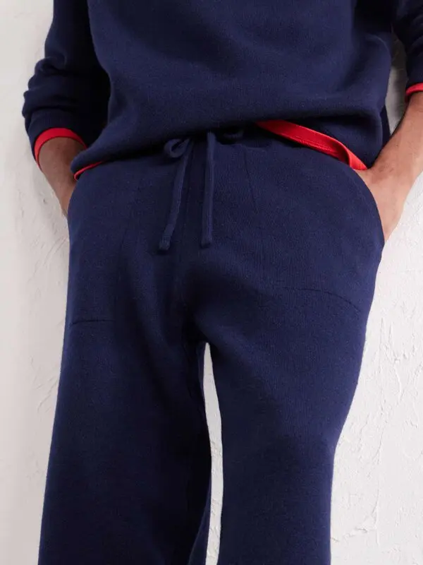 Aimé Leon Dore Straight-leg Cashmere-blend Sweatpants