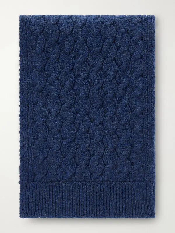BEGG & CO. Bernard Cashmere And Wool-blend Scarf