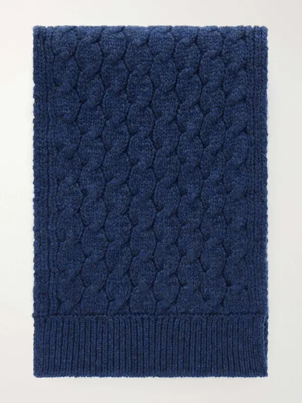 BEGG & CO. Bernard Cashmere And Wool-blend Scarf