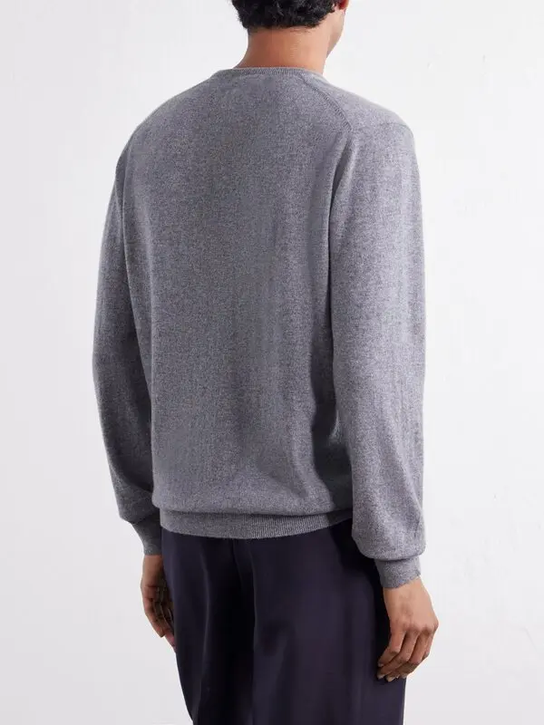 BEGG & CO. Heriot Cashmere Sweater - Gray
