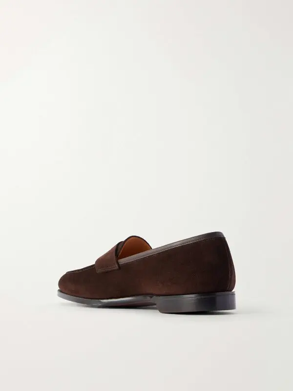 George Cleverley Bradley Ii Suede Loafers