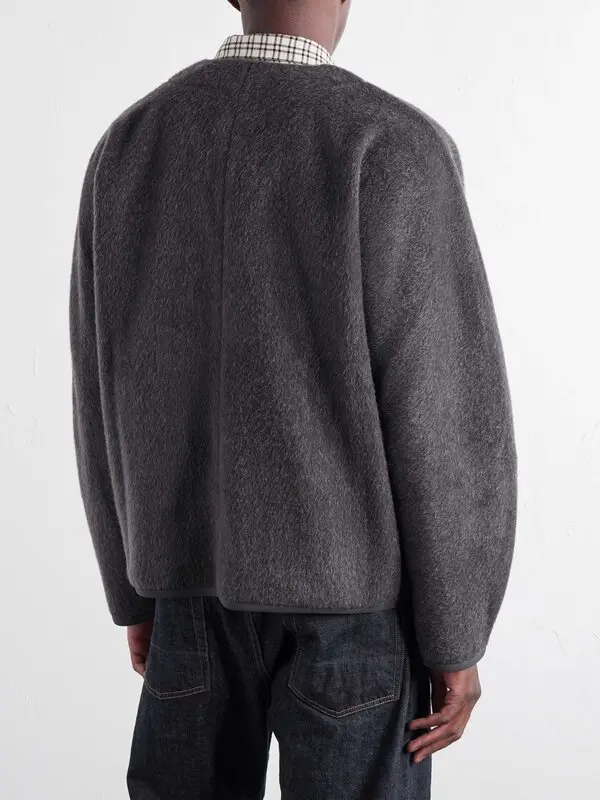 A KIND OF GUISE Kaan Brushed Wool-blend Cardigan