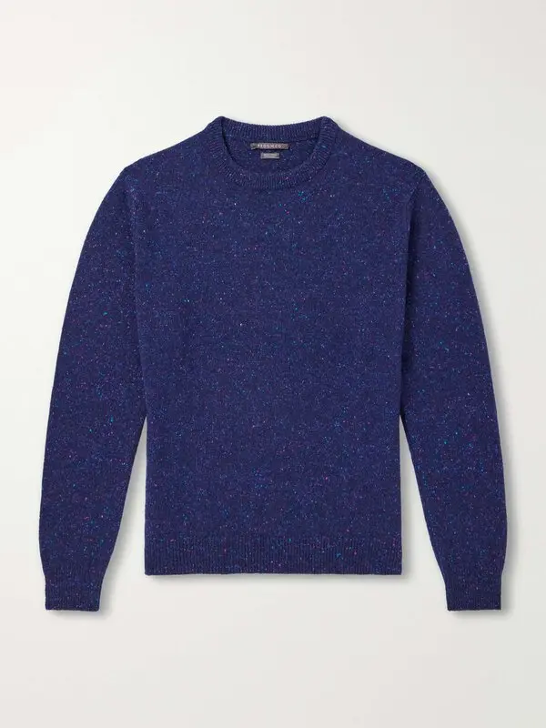 BEGG & CO. Brennan Cashmere Sweater - Navy
