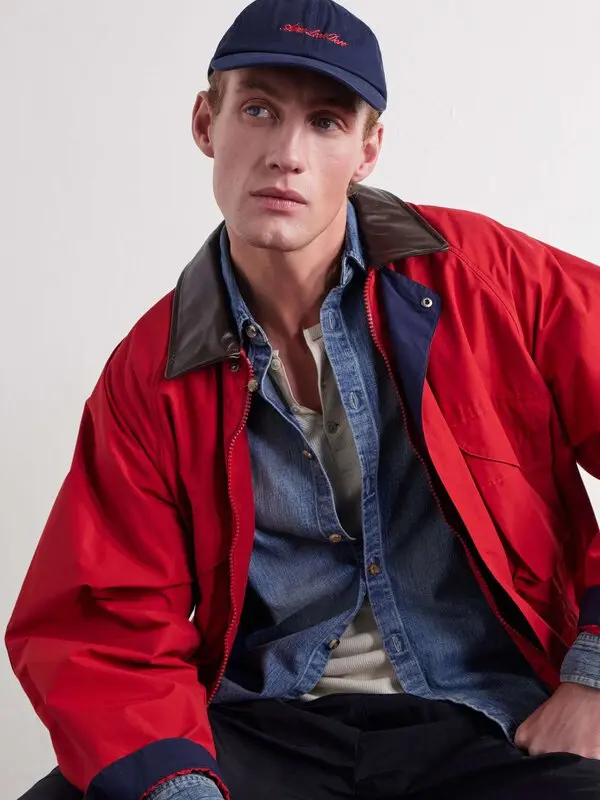 Aimé Leon Dore Logo-embroidered Cotton-twill Baseball Cap