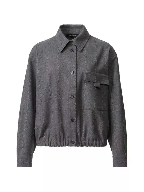 Fabiana Filippi Pinstripe Elasticated Shirt