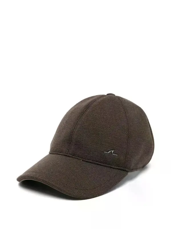 Paul & Shark Logo-plaque Knitted Baseball Cap - Brown