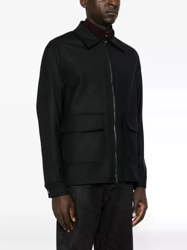 ERALDO Zip-up Flap-pocket Jacket