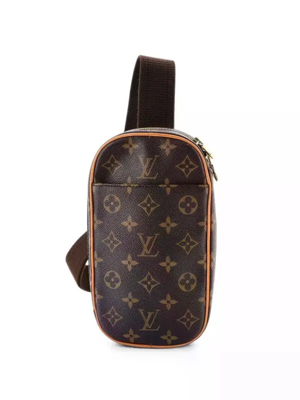 LOUIS VUITTON Pochette Gange Monogram Canvas Belt Bag