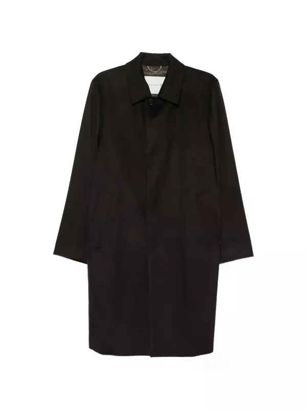 Mackintosh Dunkeld Single-breasted Coat - Brown