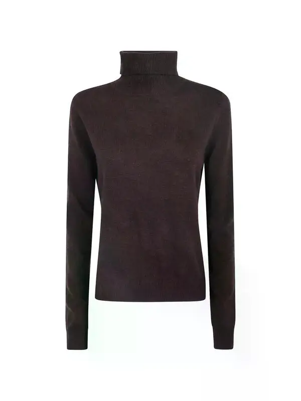 ABSOLUT CASHMERE Roll-neck Cashmere Sweater - Brown